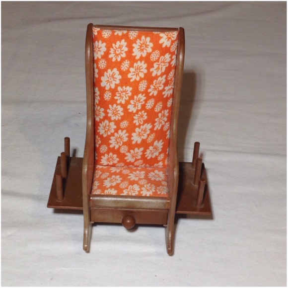 Accents | Vintage Rocking Chair Pin Cushion | Poshmark